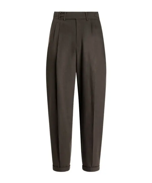 Dolce & Gabbana Pleated Twill Trousers
