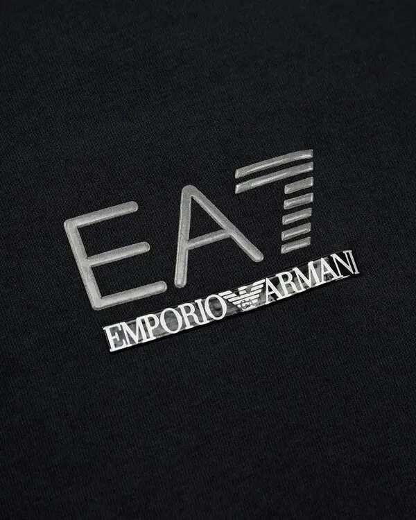 EA7 Round Collar Logo T-shirt