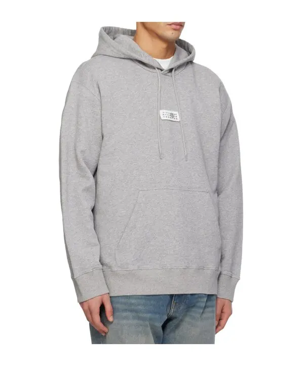 MAISON MARGIELA Drawstring Hoodie - Light Grey