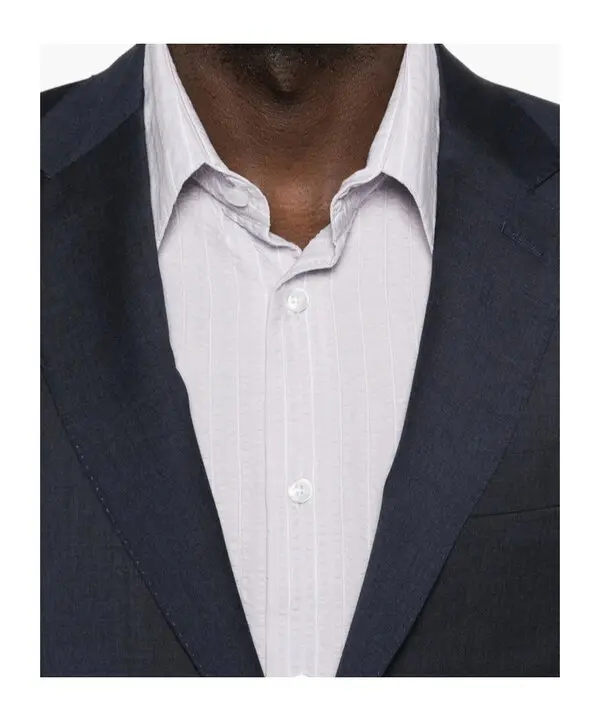 Canali Long-sleeved Suit And Trousers Set - Black