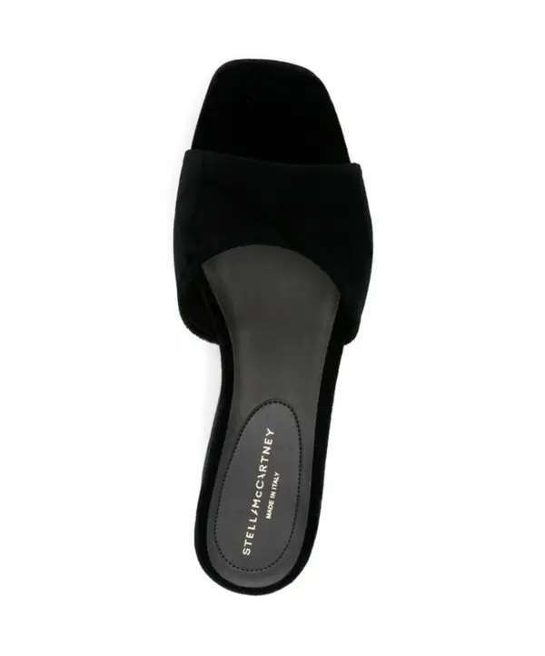 Stella McCartney Square-toe Wedge Sandals
