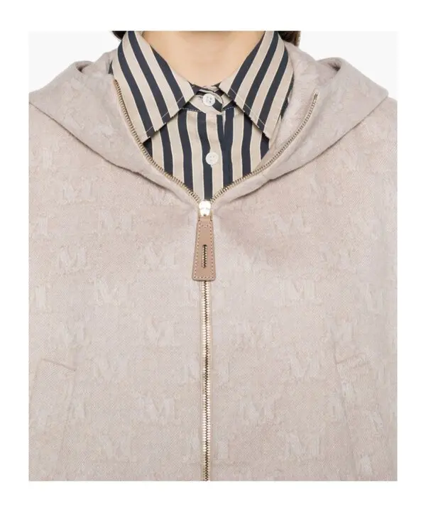 Max Mara Serio" Cape With Hood