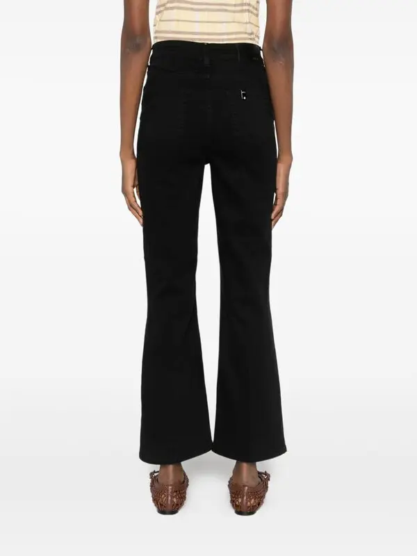 Liu Jo Wide-leg Buttoned Jeans