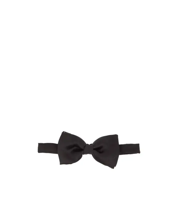 Valentino Garavani Adjustable Bow Tie - Black