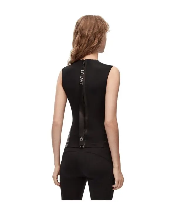 Loewe Stretched Zipped Tank Top
