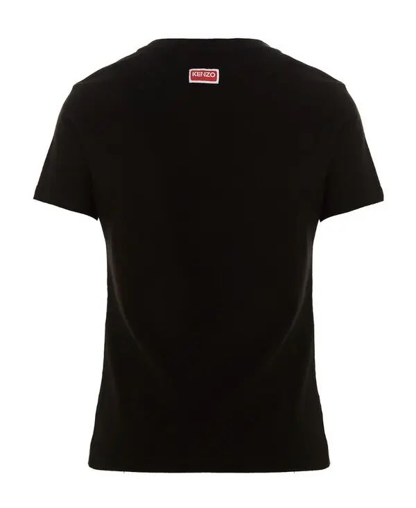 Kenzo Tiger Motif Embroidered Crewneck T-shirt