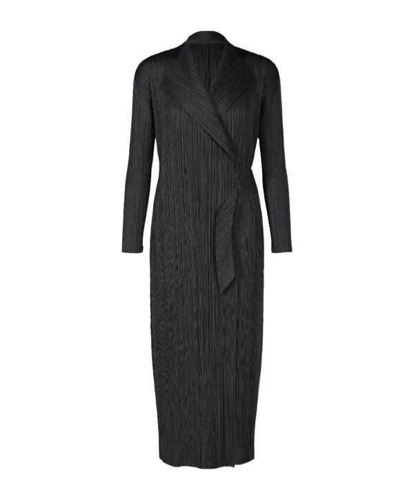 PLEATS PLEASE BY ISSEY MIYAKE Facade Pleated Coat