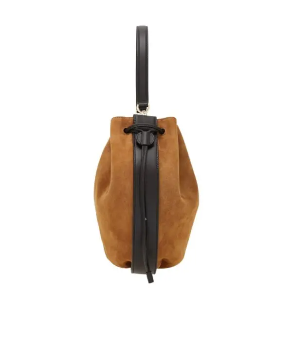FERRAGAMO Hug Bucket Bag - Brown
