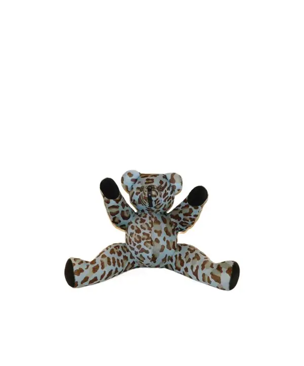 Chrome Hearts Zipper Bear Motif Accessory - Gray