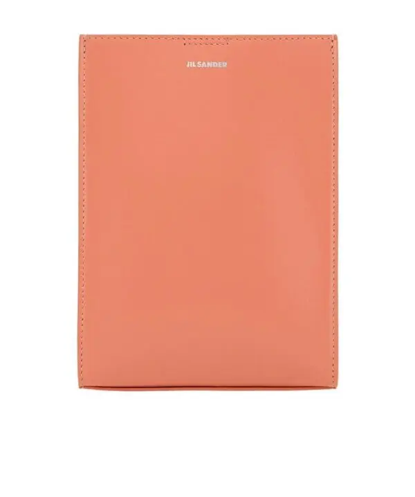 JIL SANDER Tangle Logo Printed Crossbody Bag - Pink