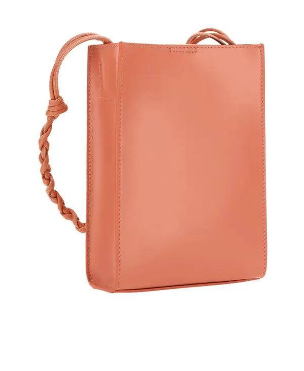 JIL SANDER Tangle Logo Crossbody Bag - Pink