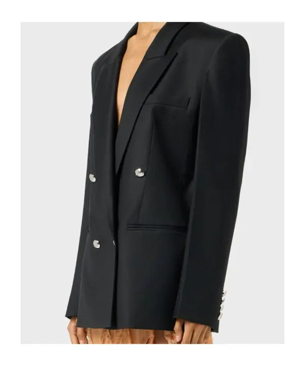 Blumarine Double-breasted Fitted Blazer