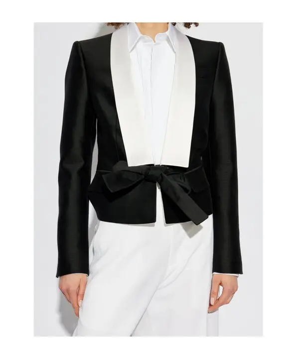 Dsquared2 Jacket With Bow Detail