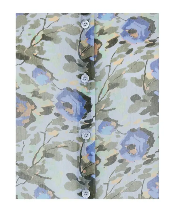 SEMICOUTURE Long Sleeve Printed Blouse