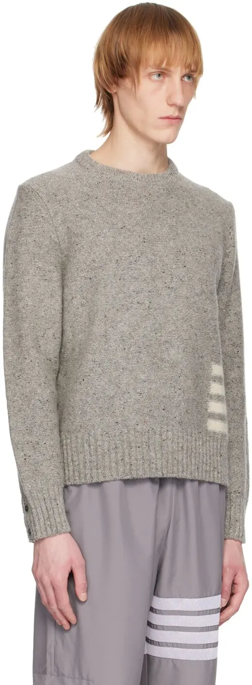 Thom Browne 4-bar Crewneck Sweater