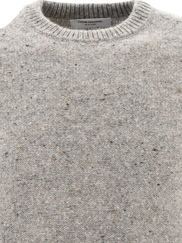 Thom Browne 4-bar Crewneck Sweater
