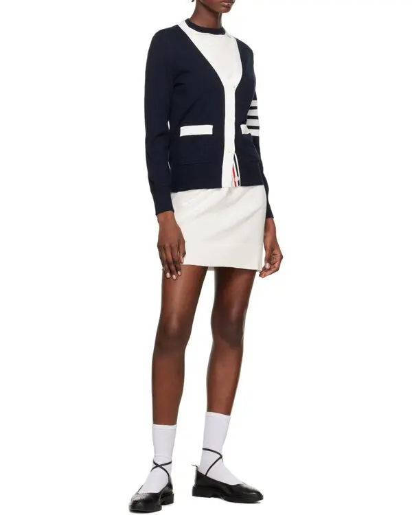 Thom Browne Hector Motif Mini Dress
