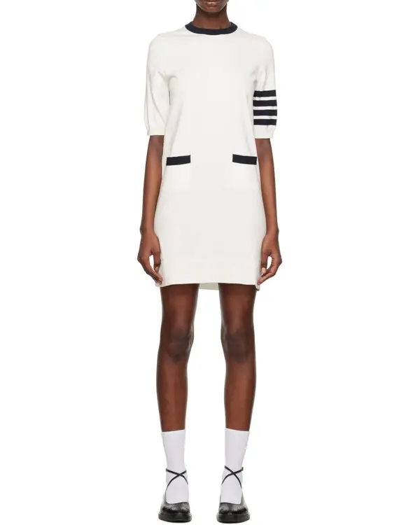 Thom Browne Hector Motif Mini Dress