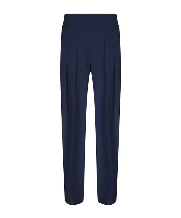 Norma Kamali Pleated Detail Trousers
