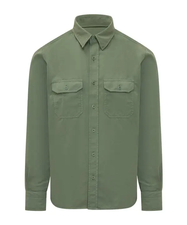 TOM FORD Long-sleeved Shirt - Green