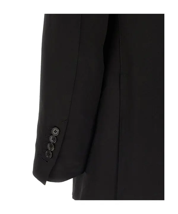 TOM FORD Double Breasted Blazer - Black