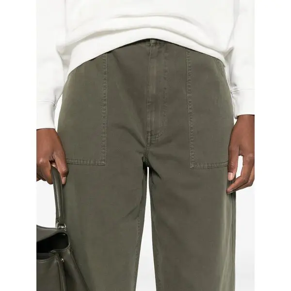 ANINE BING Grayson Trousers - Green