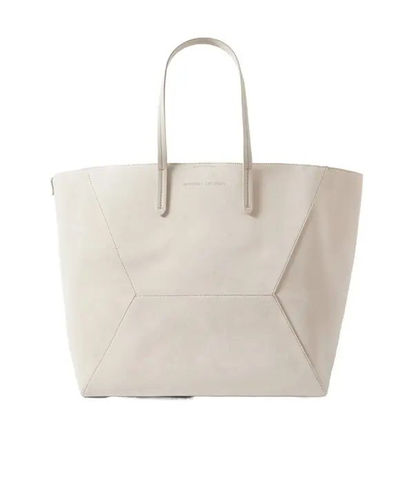 Brunello Cucinelli Double Handle Tote Bag - Off-white
