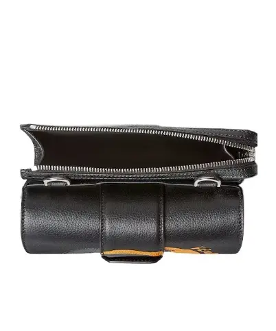Fendi Leather Bag With Macro Dots Inlay