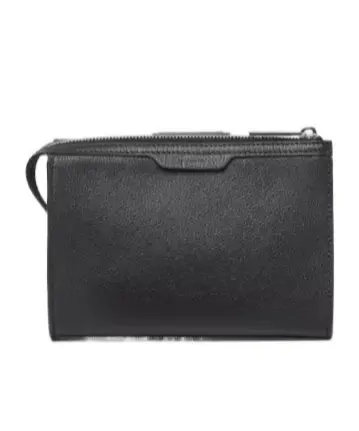 Fendi Leather Bag With Macro Dots Inlay