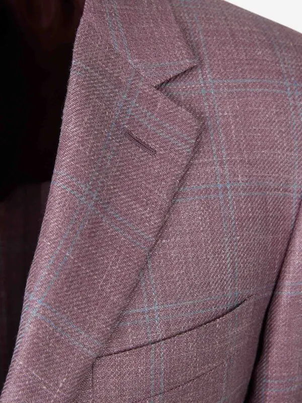 Canali Check-pattern Blazer - Multi-color