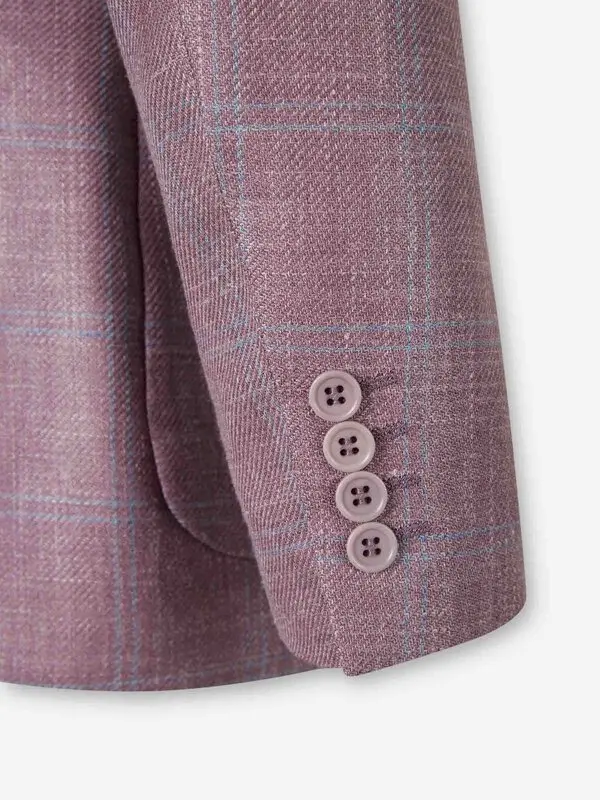 Canali Check-pattern Blazer - Multi-color
