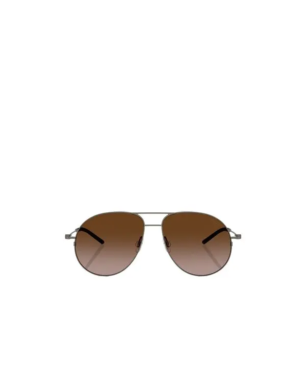 Moncler Aviator Frame Sunglasses - Brown