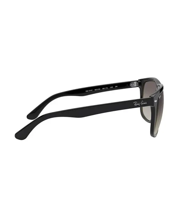 Ray-ban Rb4147 Square Frame Sunglasses - Black