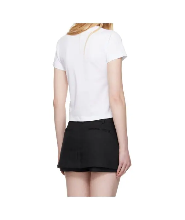 Sandy Liang Bow Detail T-shirt