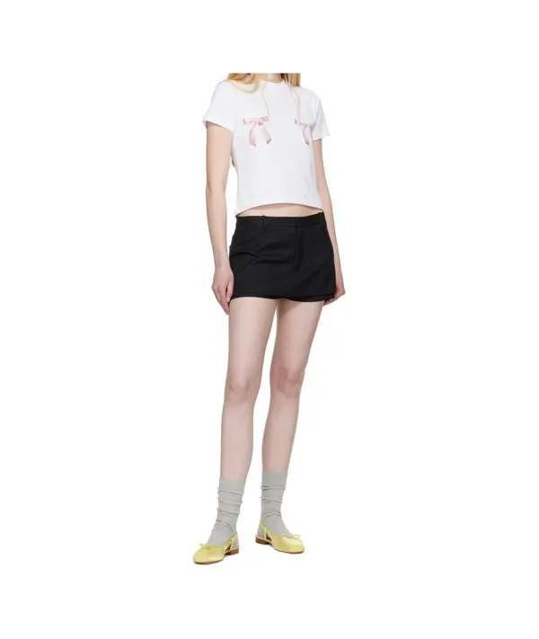 Sandy Liang Bow Detail T-shirt