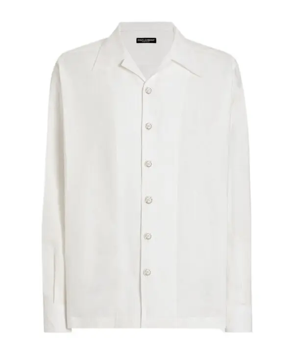 Dolce & Gabbana Dolce Gabbana Long-sleeved Hawaii Shirt