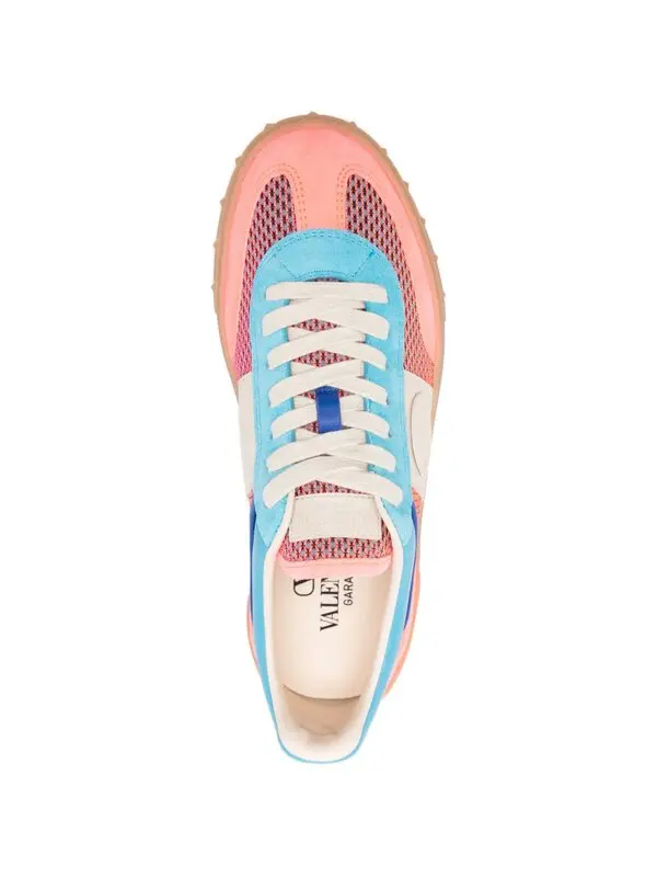 Valentino Garavani Upvillage Mesh-panel Sneakers - Multicolor