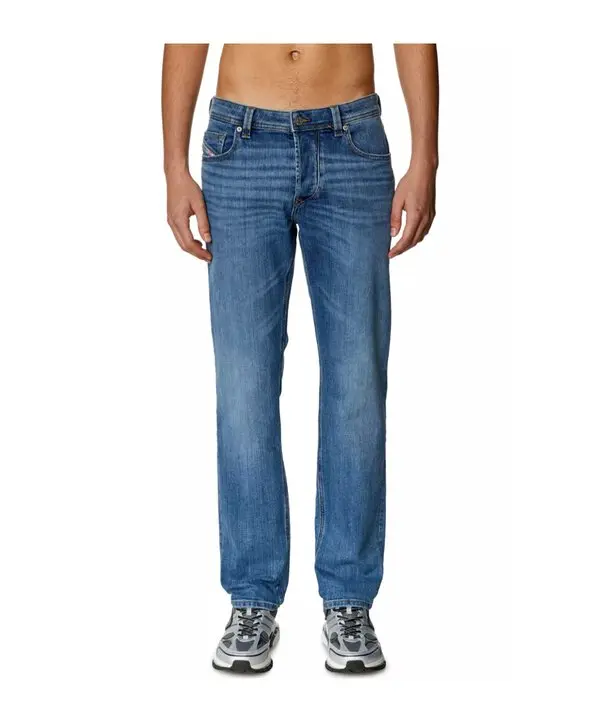 DIESEL® Larkee-beex Mid-rise Tapered Jeans - Blue