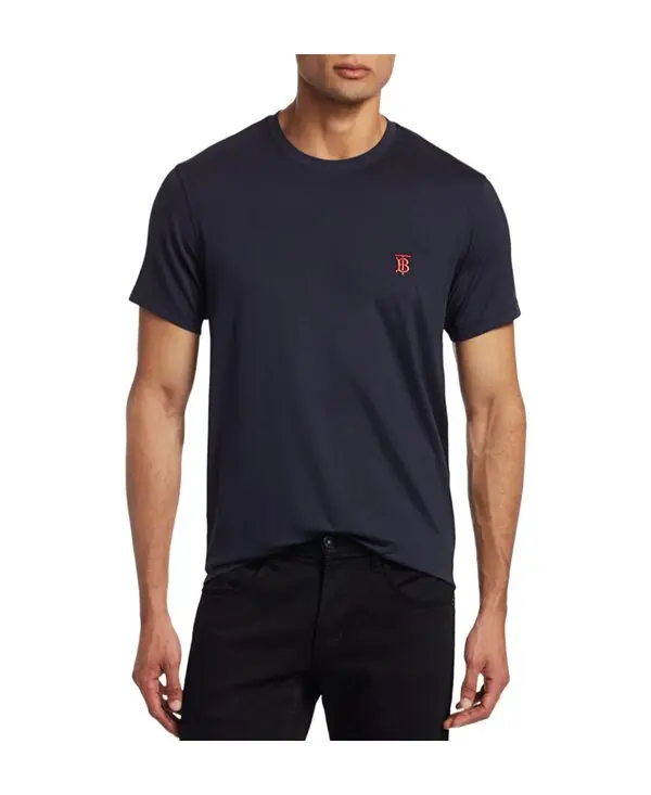 Burberry Burb Parker Ss Tee Blu