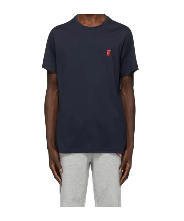 Burberry Burb Parker Ss Tee Blu - Black