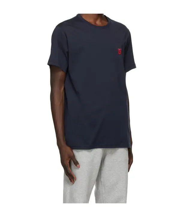 Burberry Burb Parker Ss Tee Blu - Black