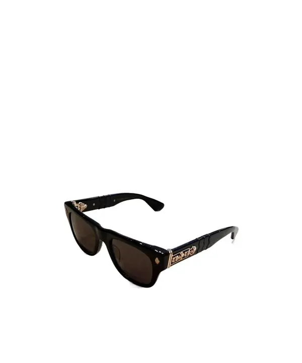 Chrome Hearts Geometric D-frame Sunglasses - Black
