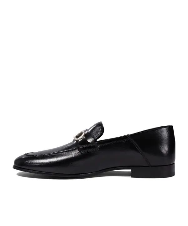 FERRAGAMO Gancini Loafers - Black