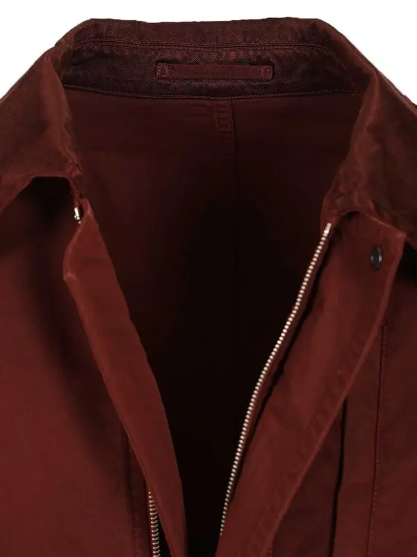 Dries Van Noten Veperny Panelled Jacket - Bordeaux
