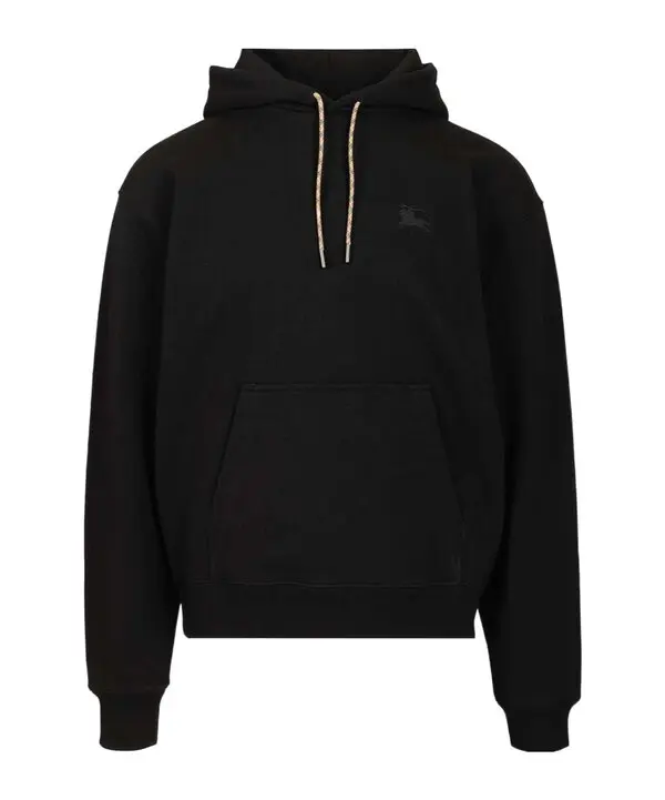 Burberry Checked Patch Hoodie