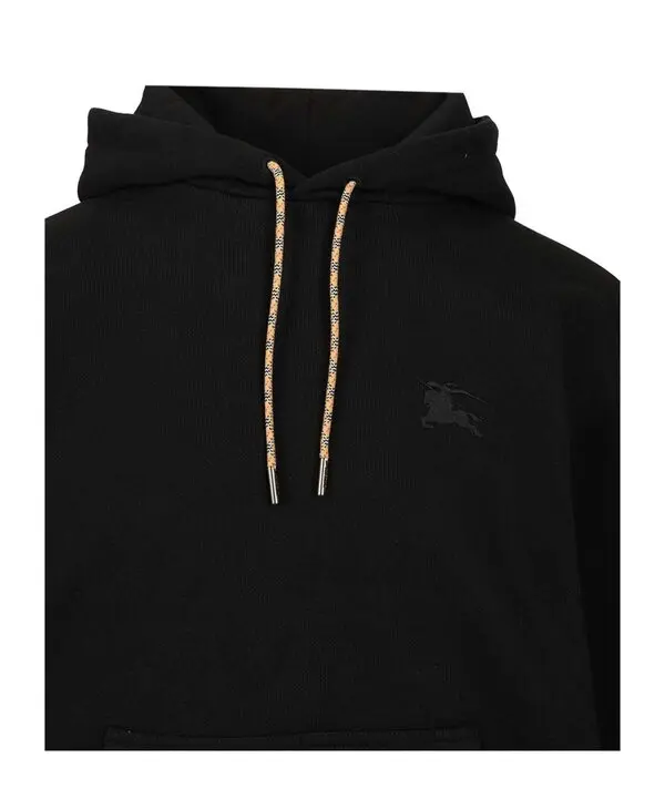 Burberry Checked Patch Hoodie