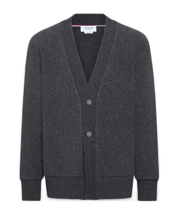 Thom Browne V-neck Wool Cardigan