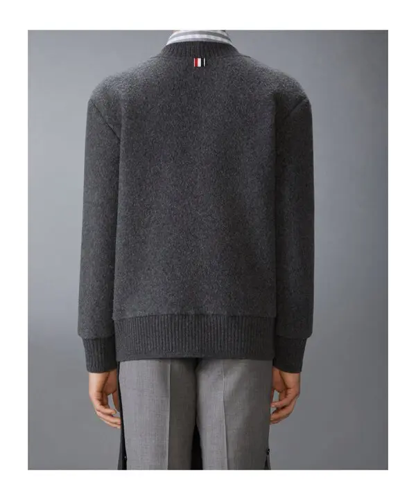 Thom Browne V-neck Wool Cardigan