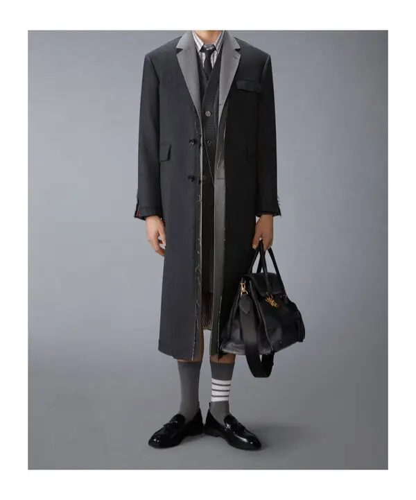 Thom Browne V-neck Wool Cardigan
