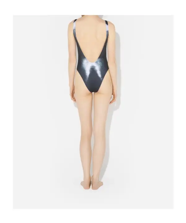 JEAN PAUL GAULTIER Scoop Neck Printed Swimsuit